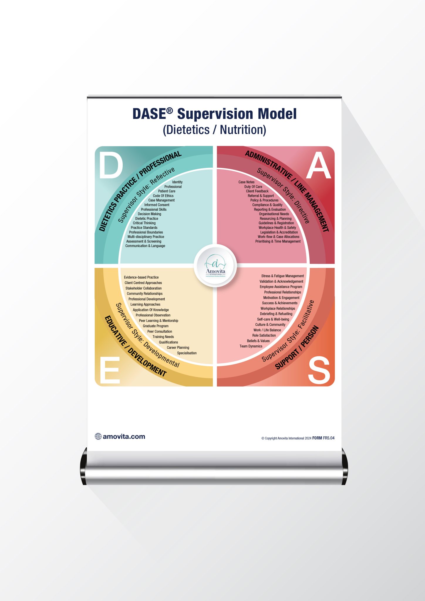 DASE® Model Pull Up Banner - Amovita International